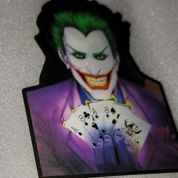 Wall Decor | 315 Joker Holographic Lenticular Decal Waterproof Peeker ...